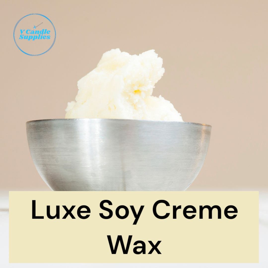 Luxe Soy Crème Wax For Candle Making & Massage Candle