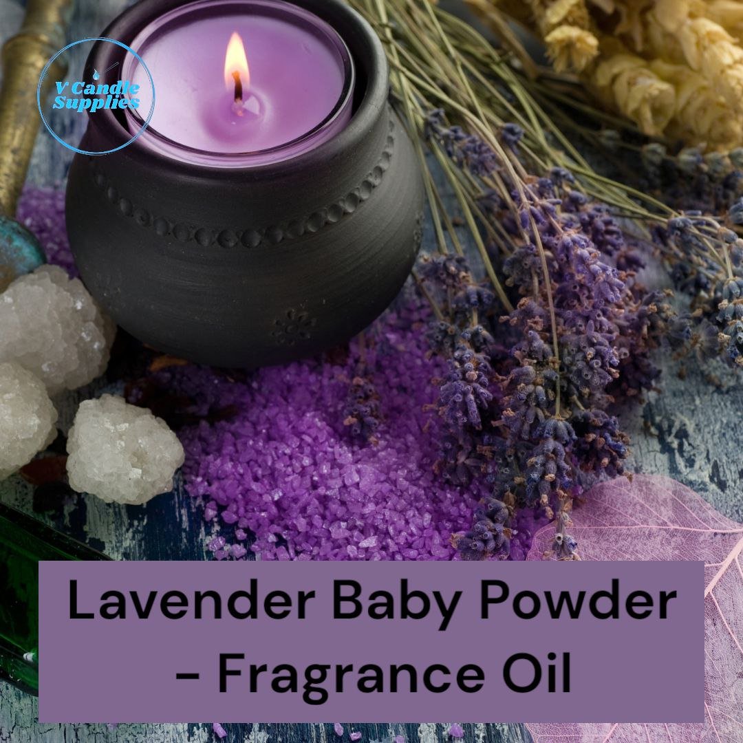 Lavender + Baby Powder Fragrance Oil For Candle Making