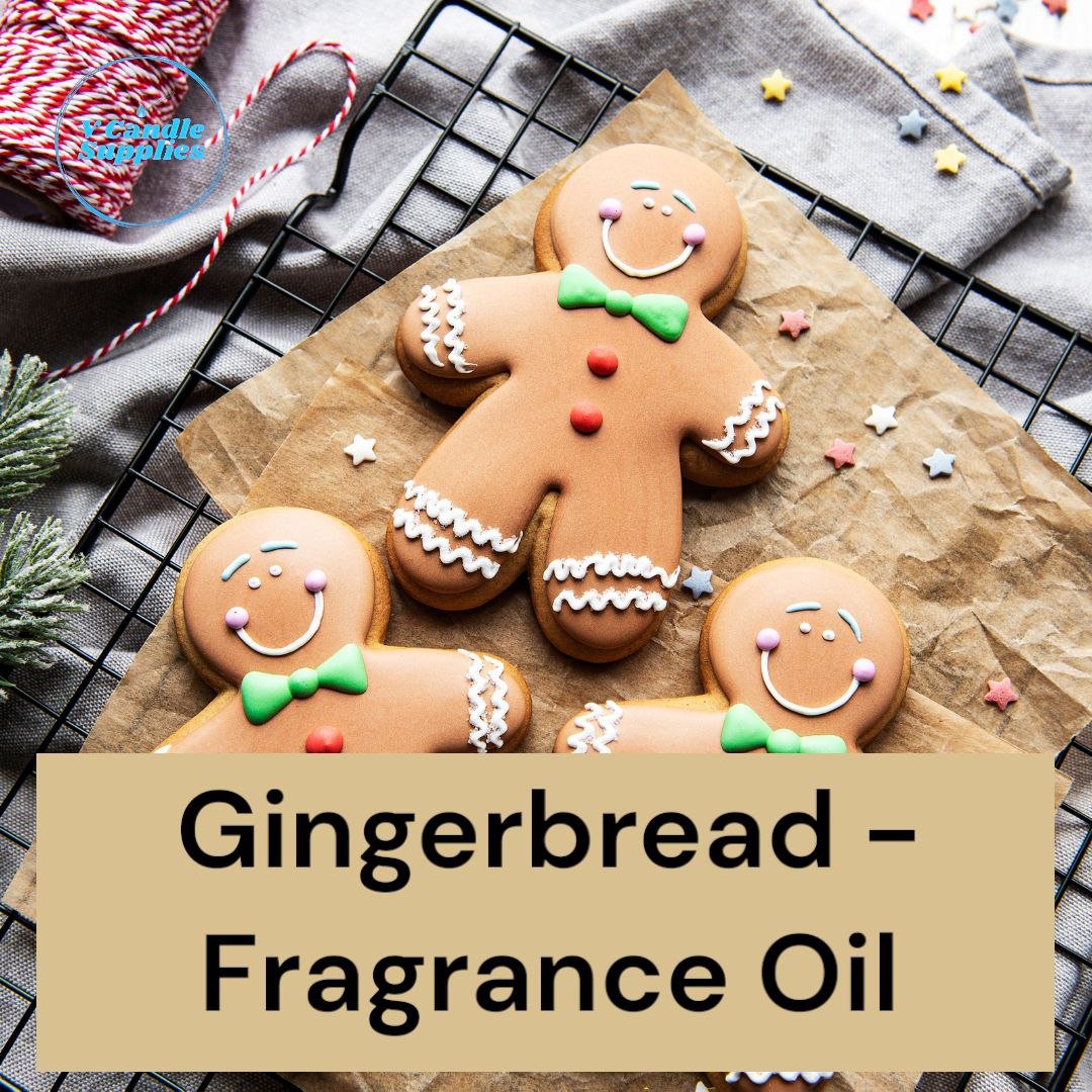 Gingerbread Fragrance Oil - Premium Fine Fragrance For Candle, Cosmetic ...