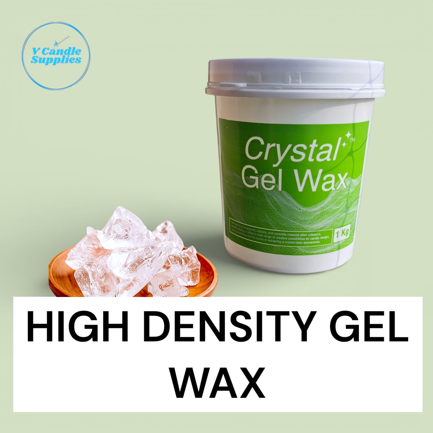 Crystal Gel Wax For Candle Making | Crystal Clear Candle Gel | Wholesale